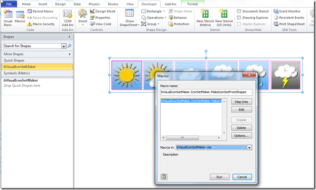 Make Your Own Visio Data Graphic Icons Sets … automatically - bVisual