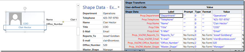 Visio Shape Data Linking Tips - bVisual