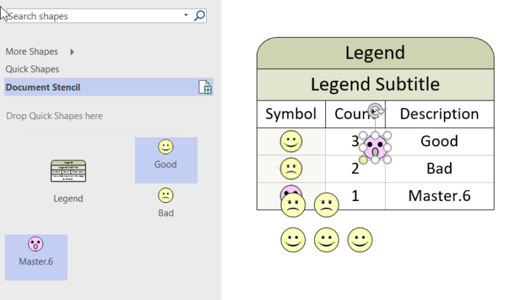 More secrets of the Visio Legend shape - bVisual