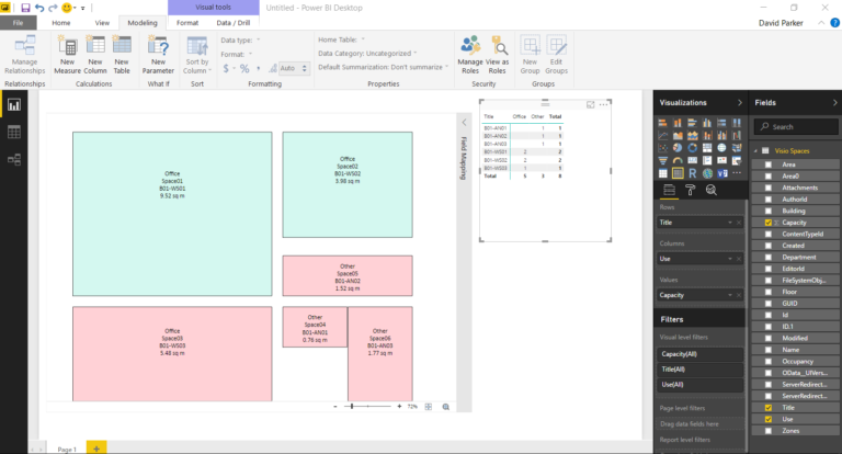 Visio custom visual preview for PowerBI available for all! - bVisual