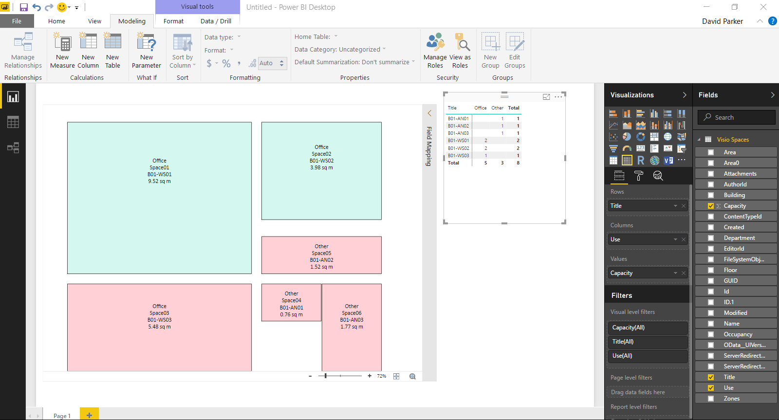 Visio custom visual preview for PowerBI available for all! - bVisual