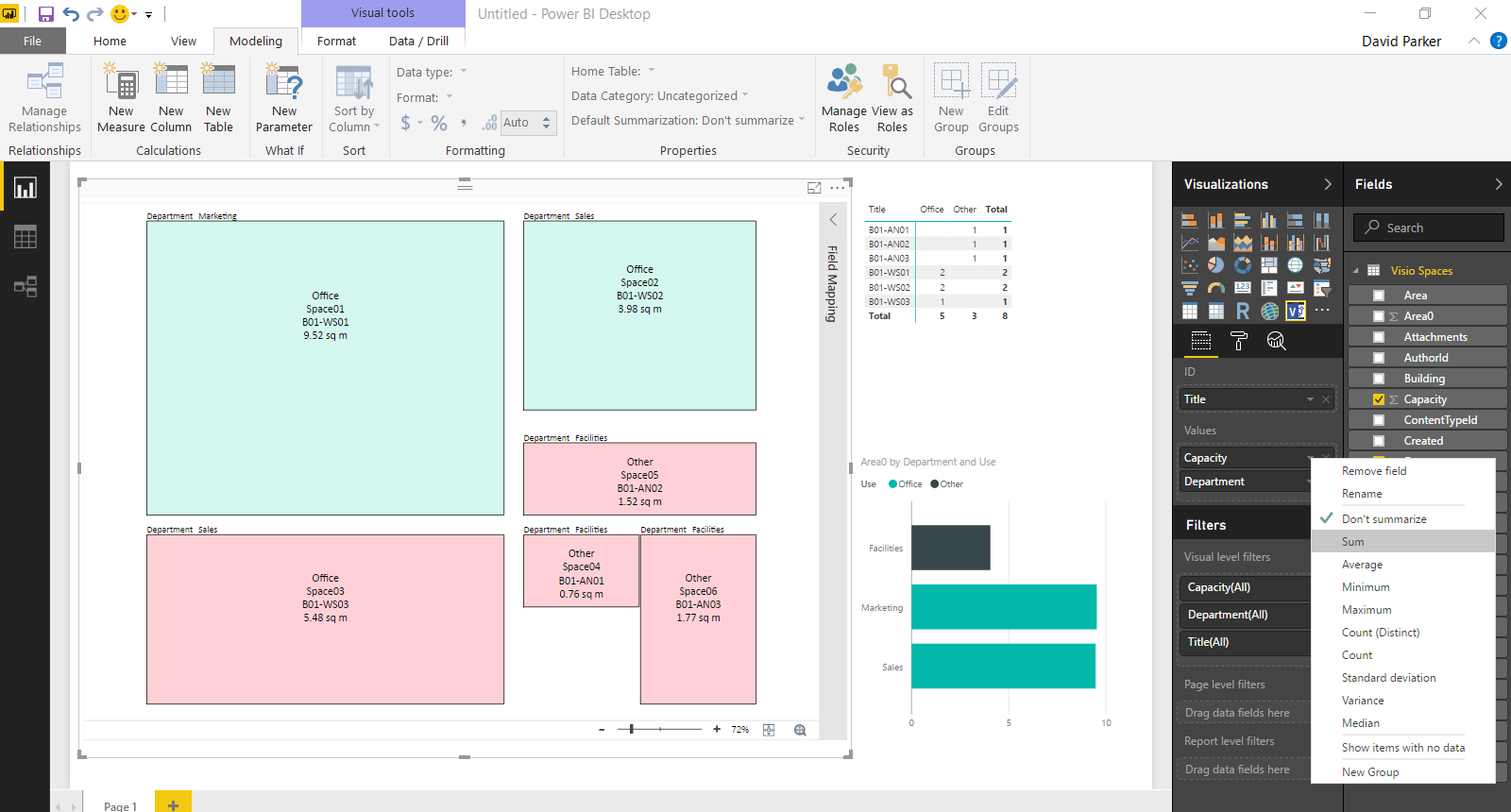 Visio custom visual preview for PowerBI available for all! - bVisual