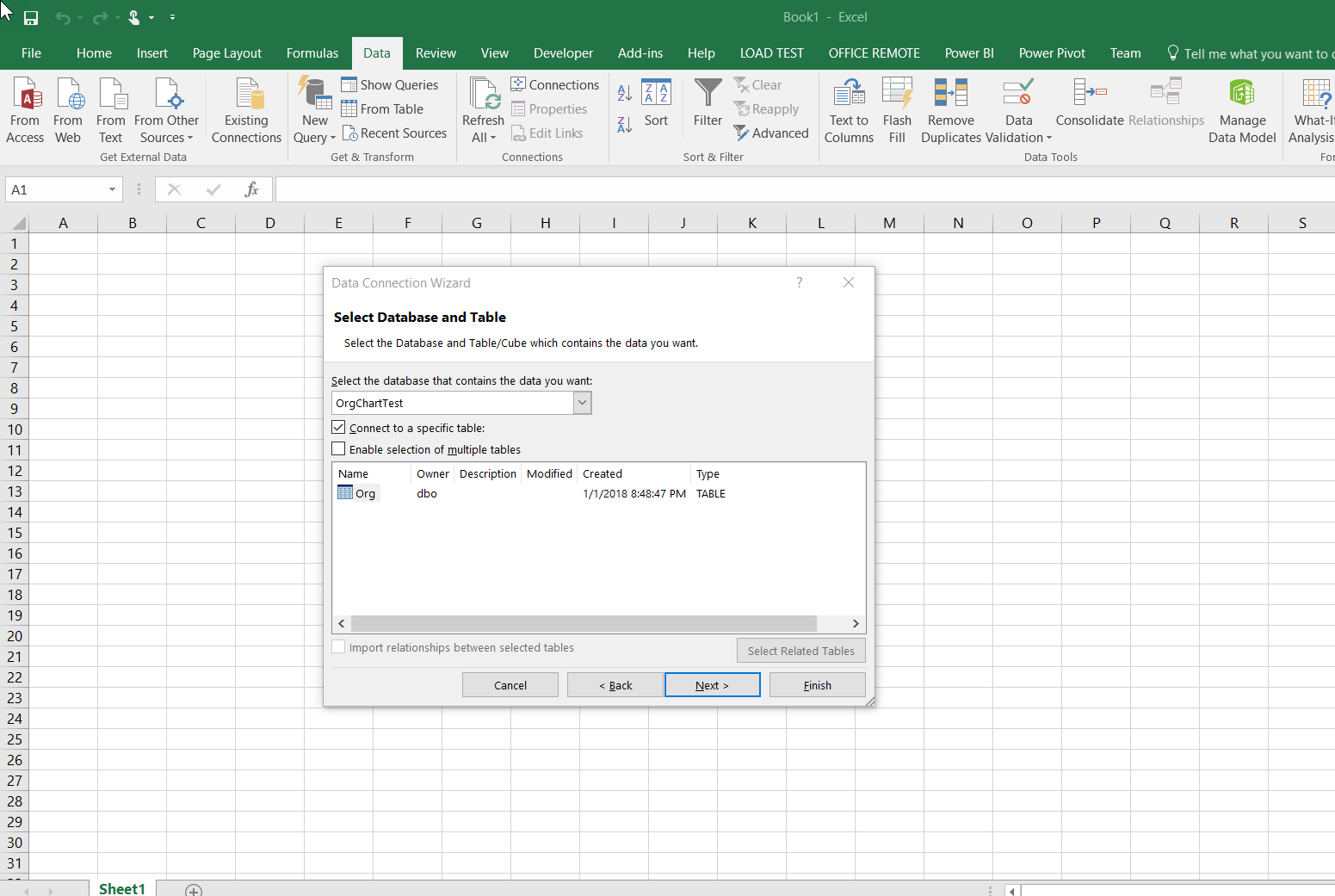 Aliasing Data Columns for Visio Organization Chart Wizard - bVisual