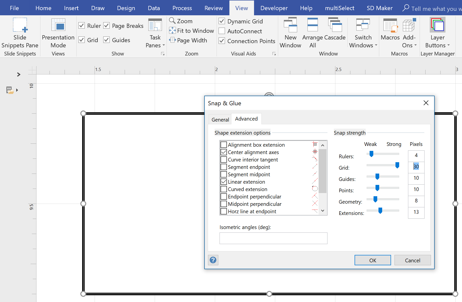 Really Snapping to Grids in Visio - bVisual