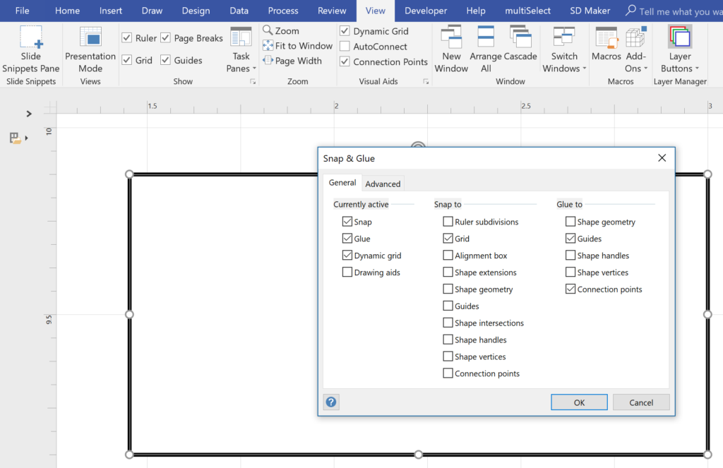 Really Snapping to Grids in Visio - bVisual