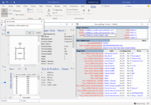 Changing Visio Shape Size and Angle with Linked Data - bVisual
