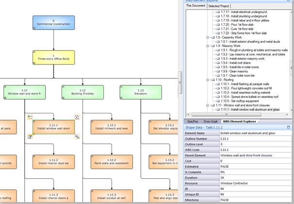 Linking Visio WBS Modeler Diagrams To Project BVisual