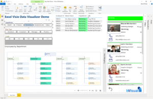Using the Visio Data Visualizer in Excel