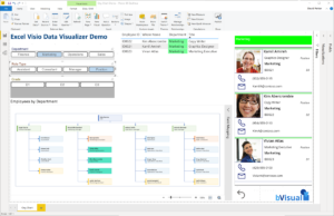 Using the Visio Data Visualizer in Excel