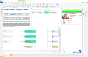 Using the Visio Data Visualizer in Excel