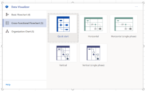Using the Visio Data Visualizer in Excel