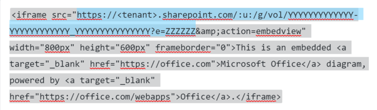 Embedding Visio documents for public viewing - bVisual