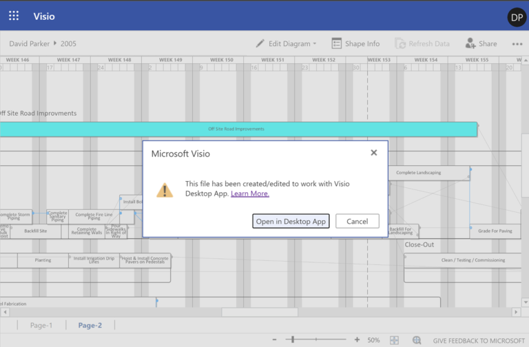 Comparing Visio for the Web and Desktop - bVisual