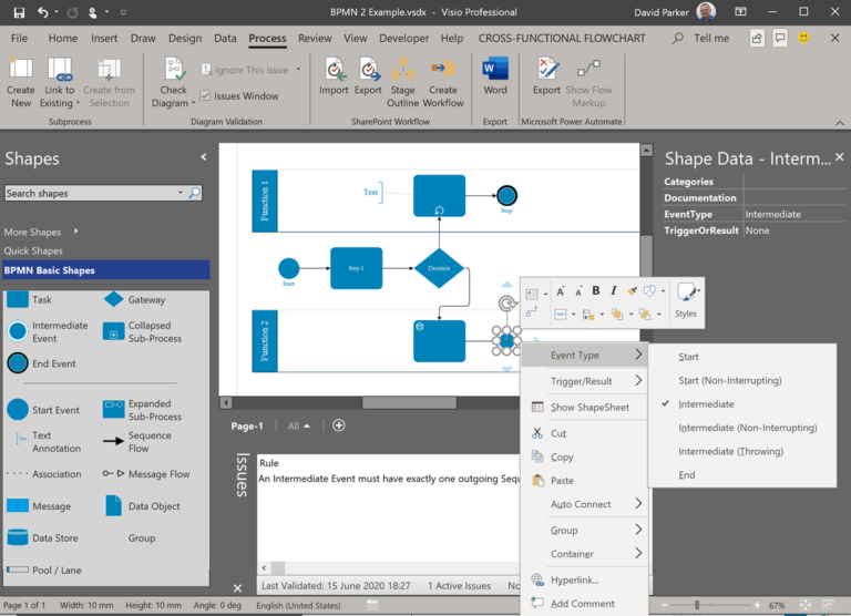 Key differences between the Visio desktop and web apps - bVisual