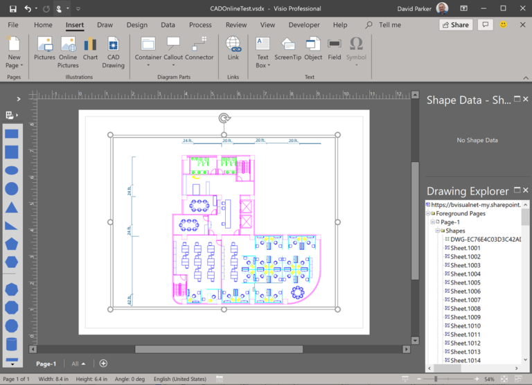 Key differences between the Visio desktop and web apps - bVisual