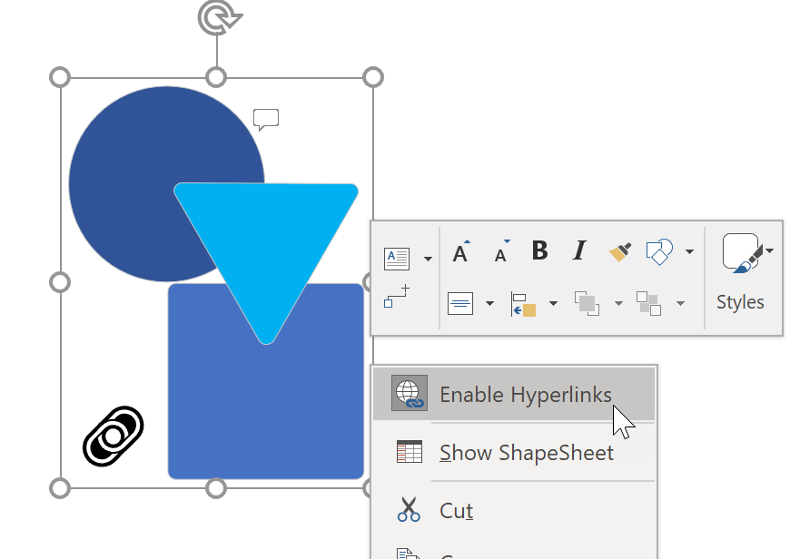 Customising Visio Shapes for the Web App - bVisual