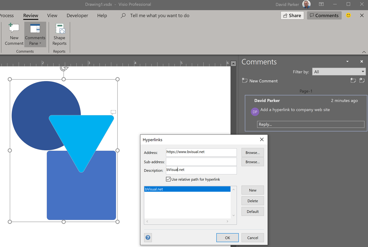 Customising Visio Shapes for the Web App - bVisual