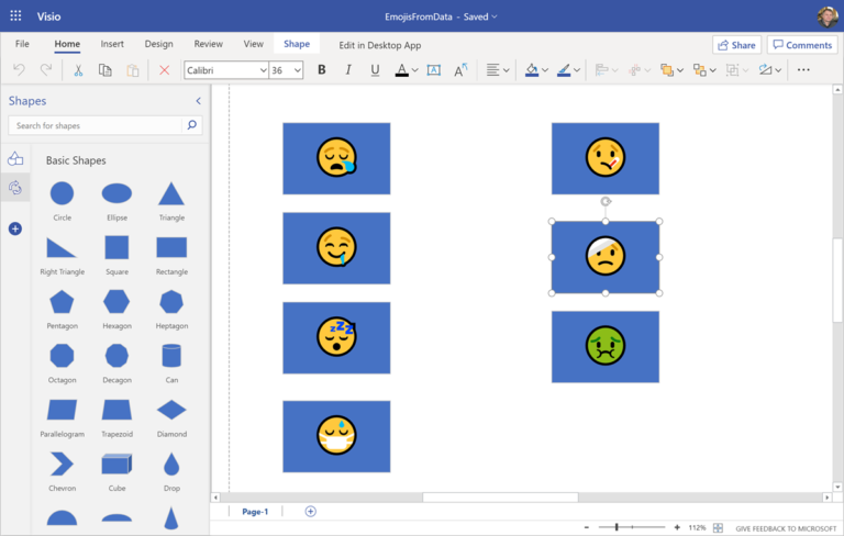 Key differences between the Visio desktop and web apps - bVisual