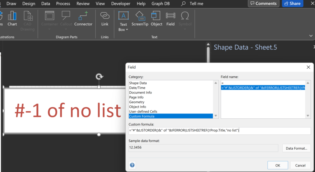 Referencing Container Data in Visio - bVisual