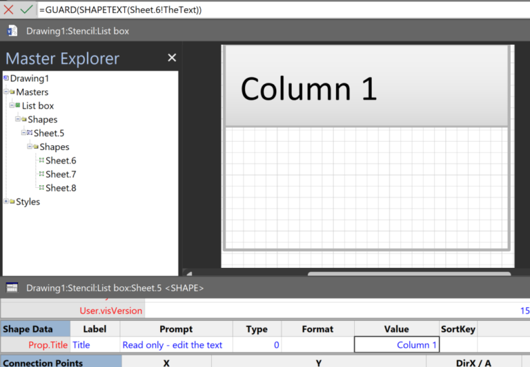 Referencing Container Data in Visio - bVisual