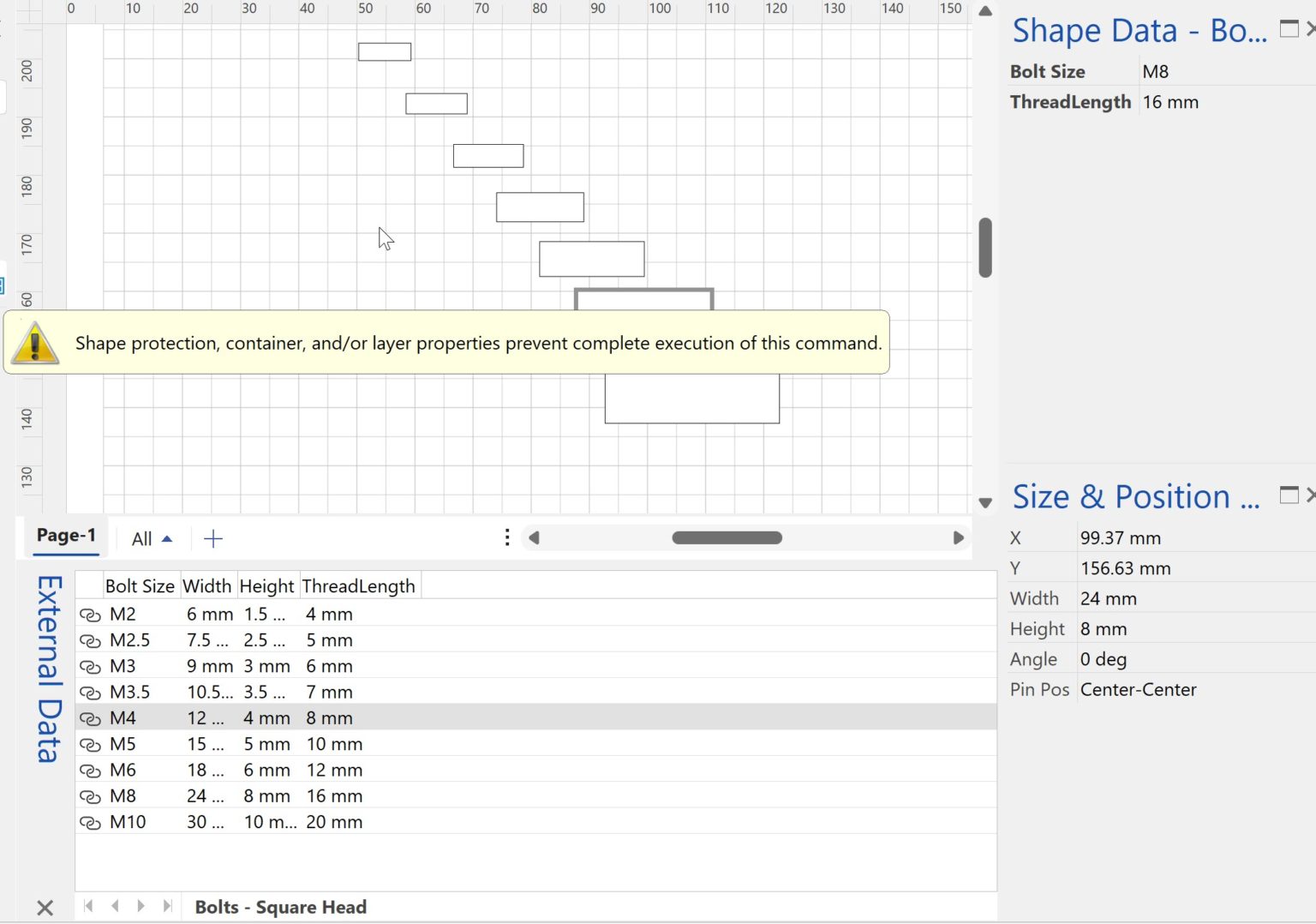 Update any Visio ShapeSheet cell with External Data - bVisual