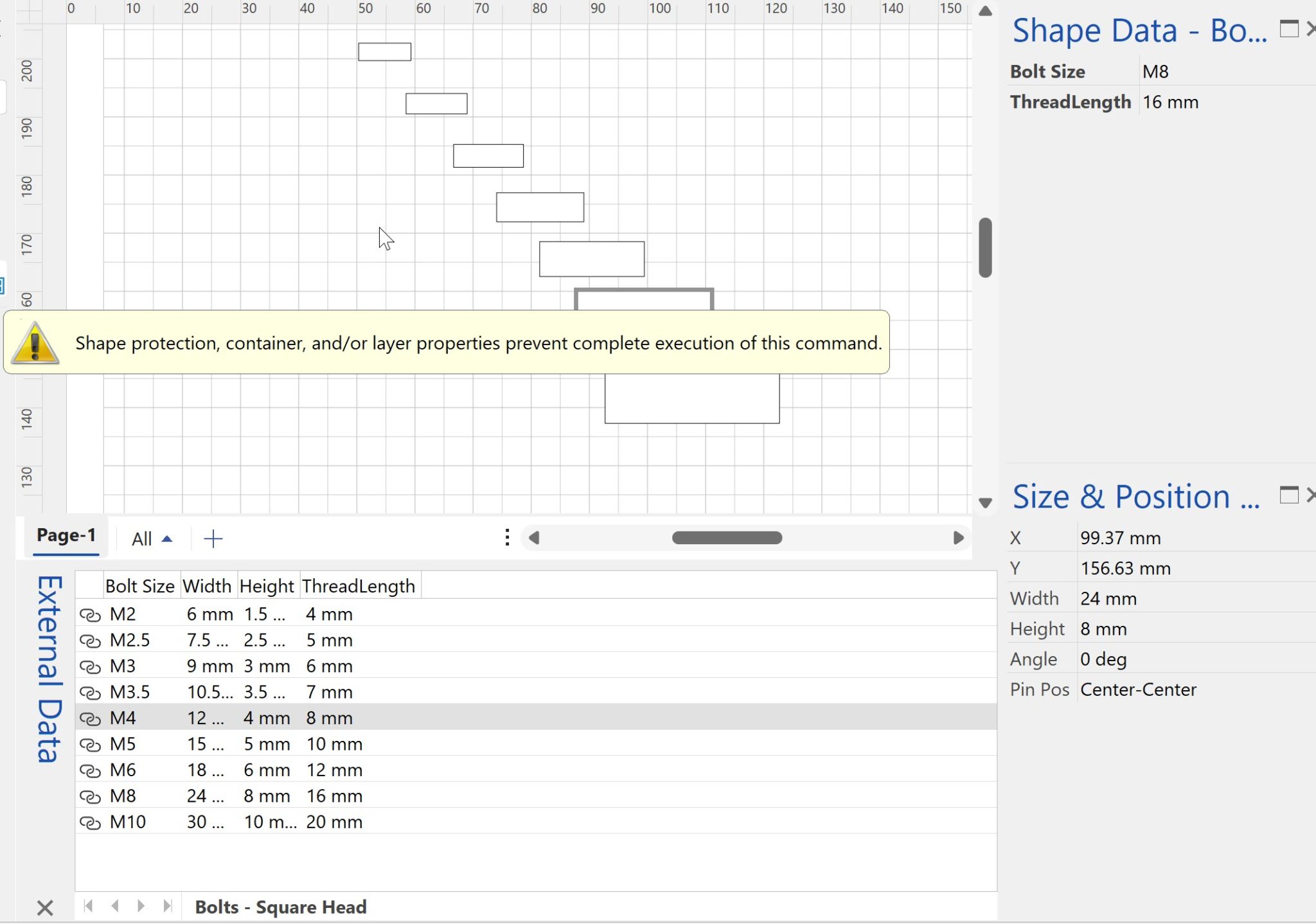 Update any Visio ShapeSheet cell with External Data - bVisual