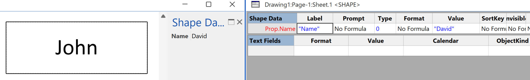 Highlighting dirty text in Visio shapes - bVisual