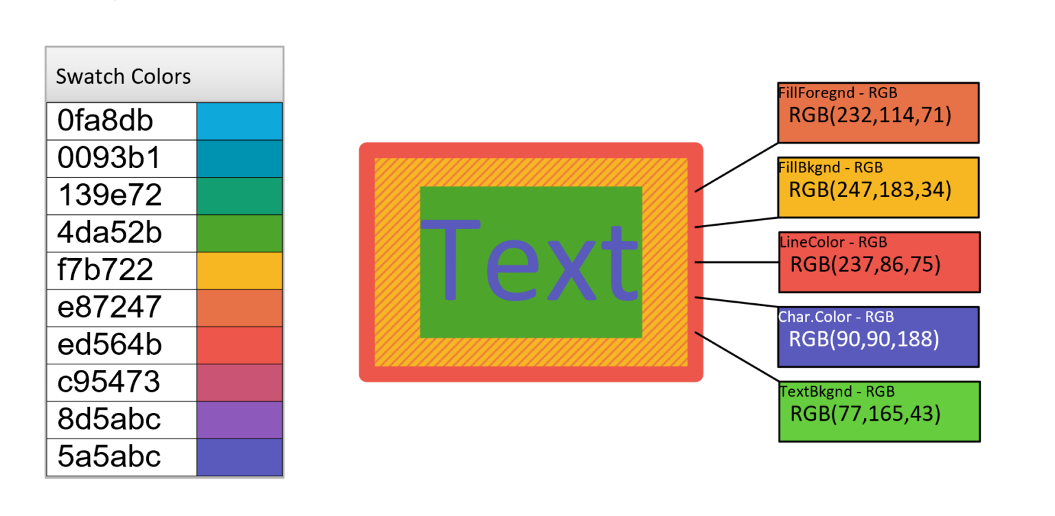 Custom Color Themes in Visio? - bVisual