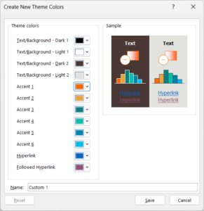 Custom Color Themes in Visio? - bVisual