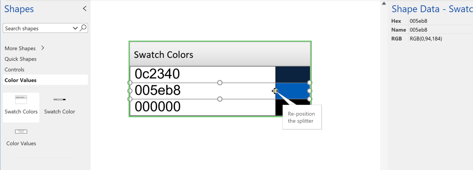 Custom Color Themes in Visio? - bVisual