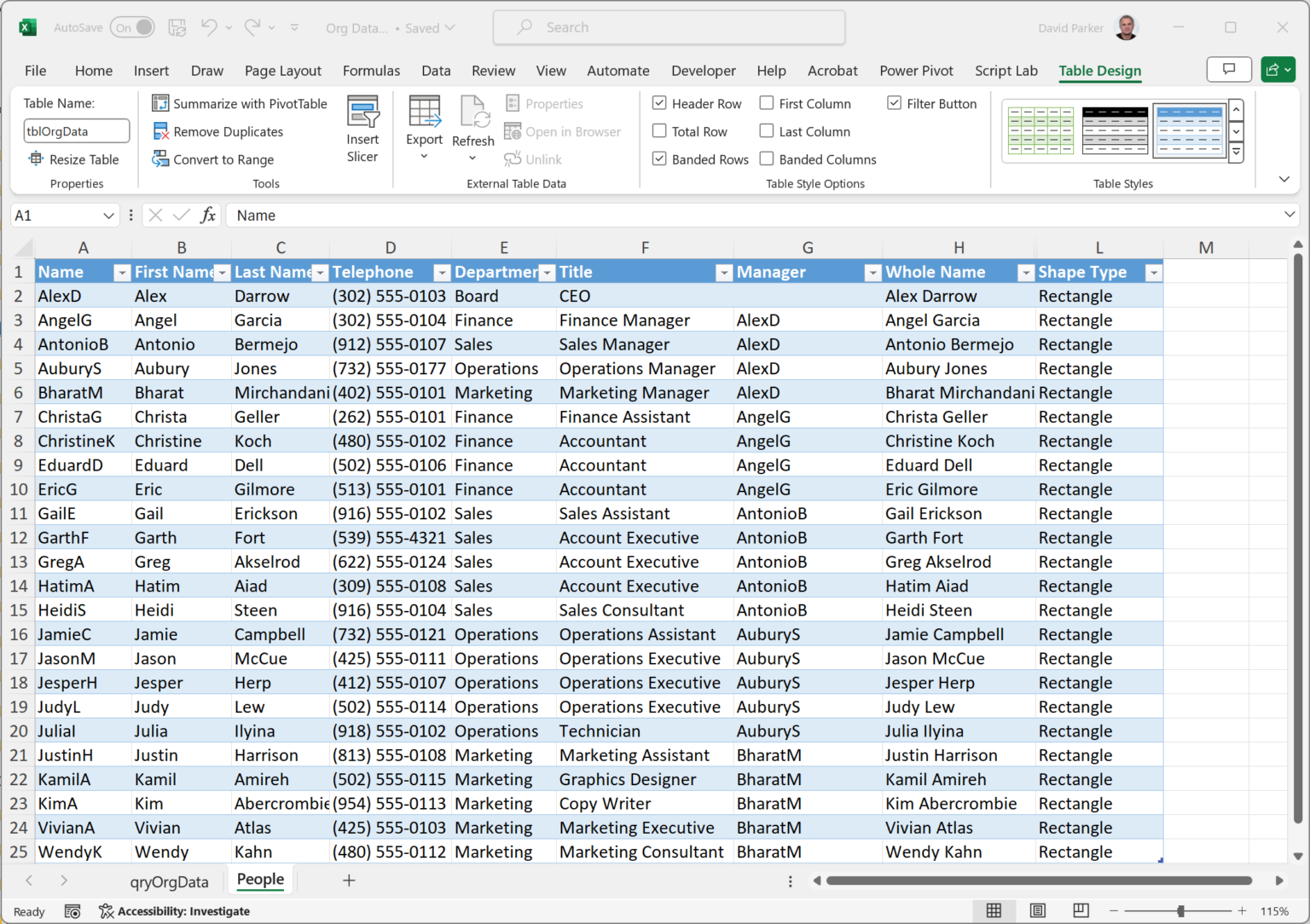 Linking Data to Shapes in Visio after using Data Visualizer - bVisual