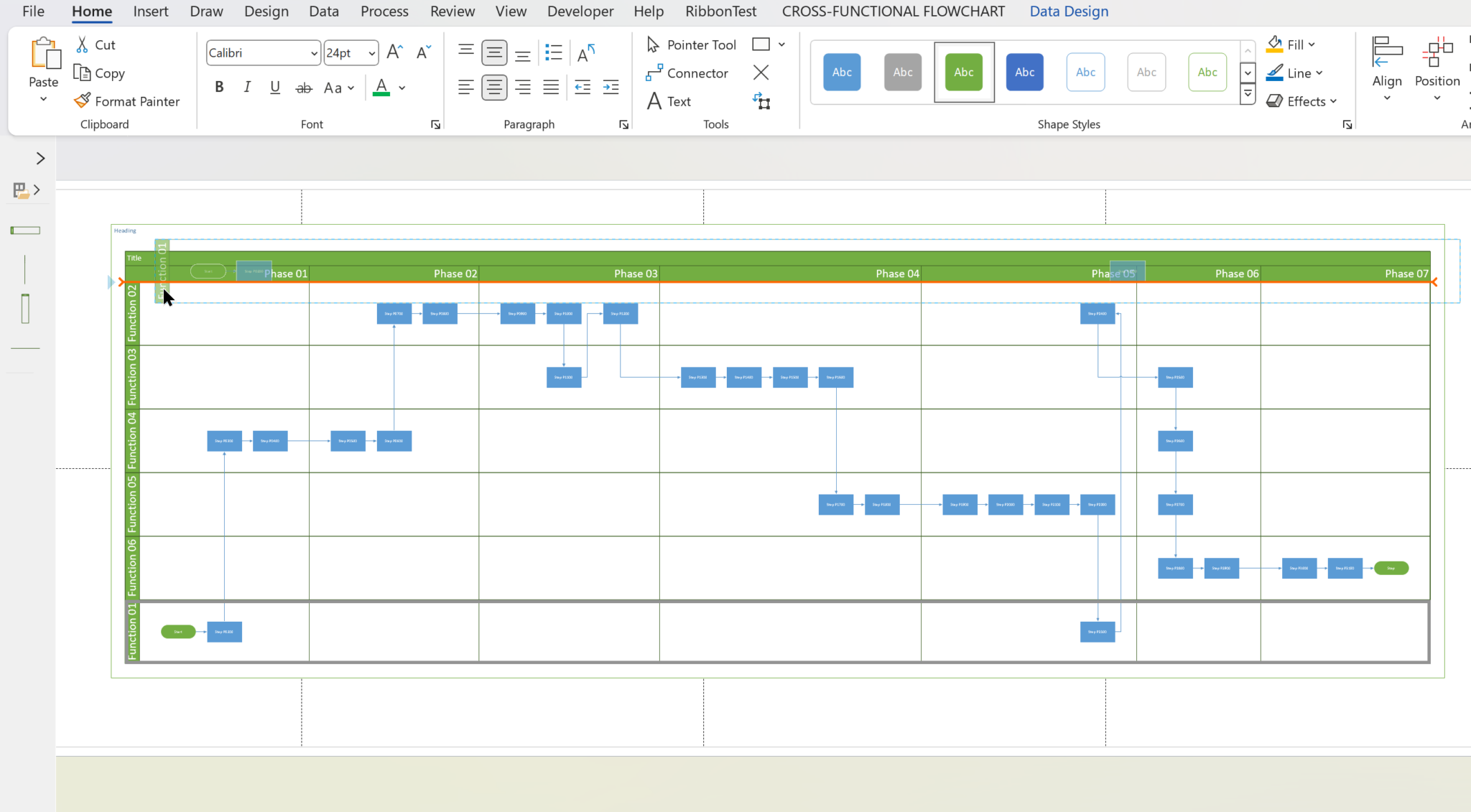 Optimize Visio Flowcharts: Swimlane Reordering Tips - bVisual