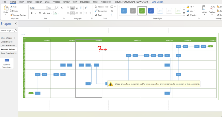 Optimize Visio Flowcharts: Swimlane Reordering Tips - bVisual