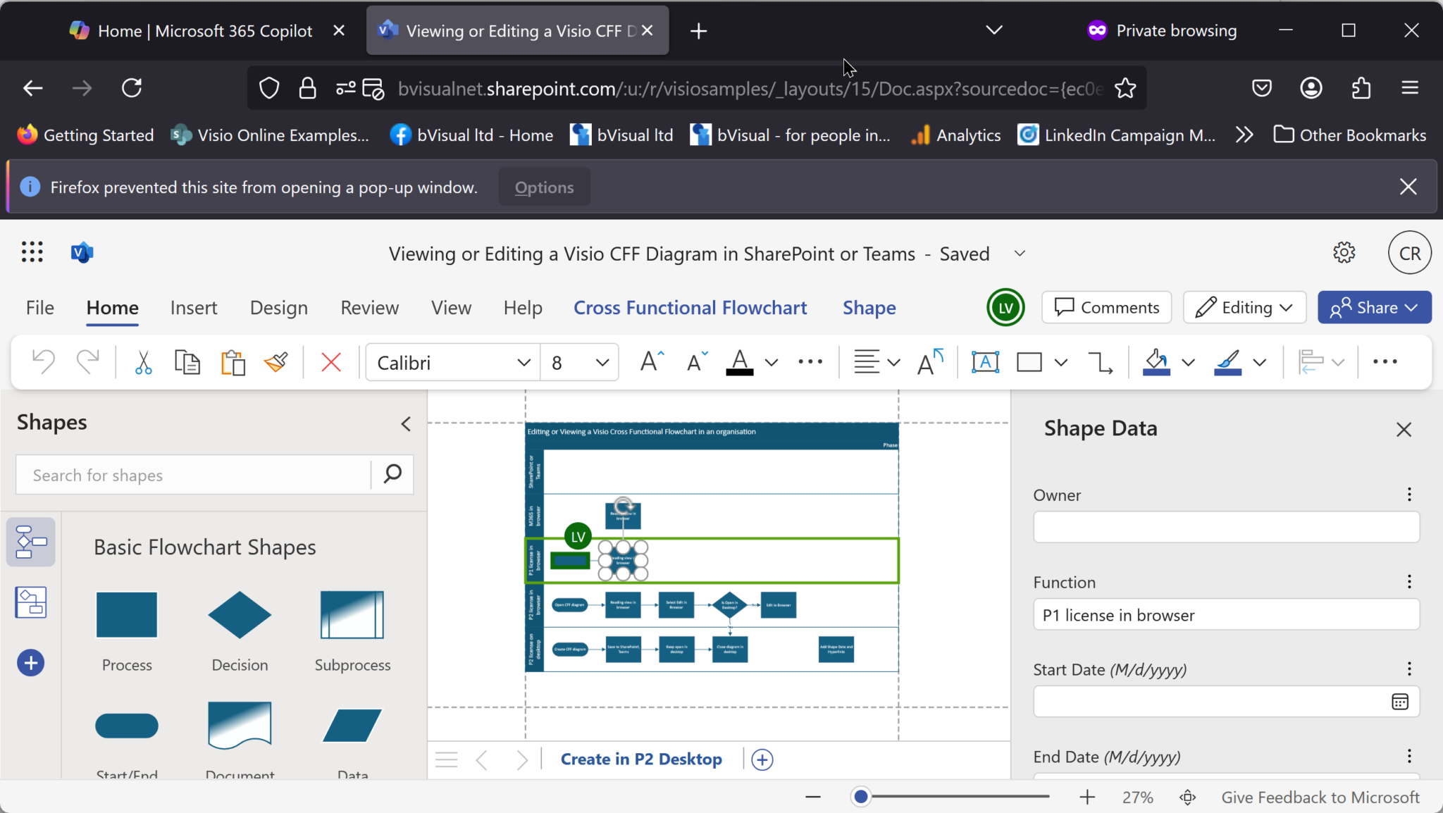 Co-authoring and Commenting with Visio Documents - bVisual