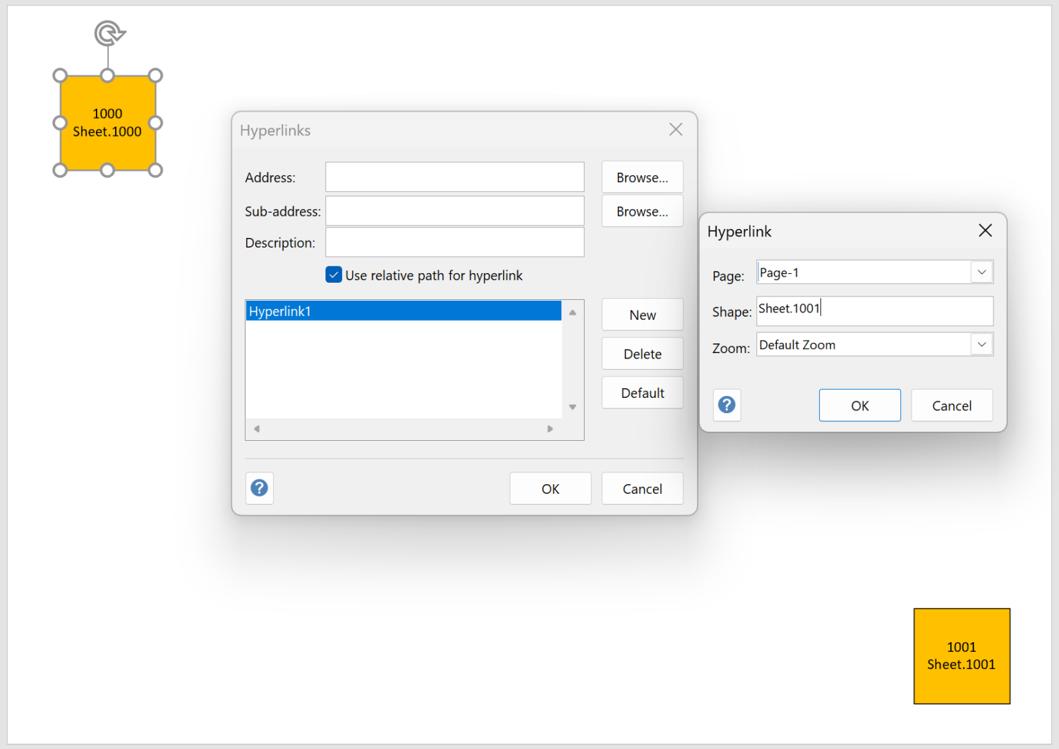 Jumping between Shapes in Visio - bVisual